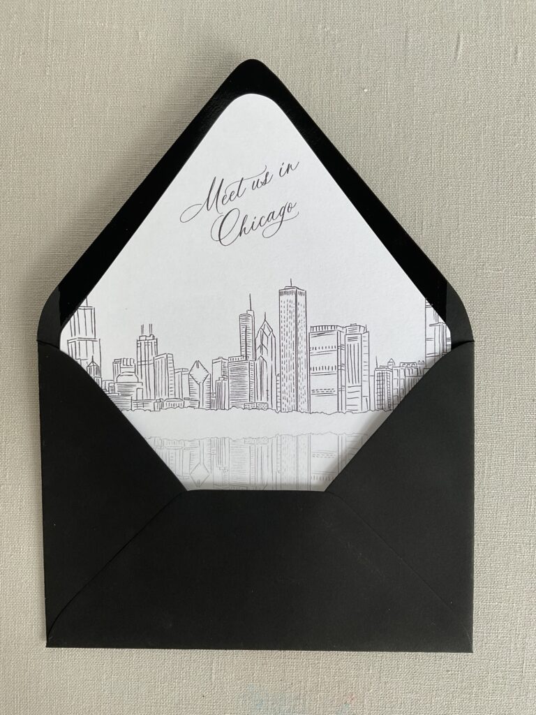 Envelope Liner with city skyline – Skyliner®